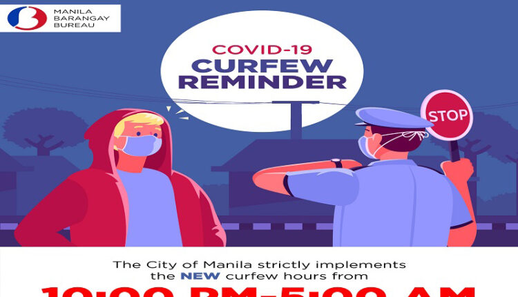 Maynila magpapatupad ng bagong oras ng curfew | Police Files! Tonite