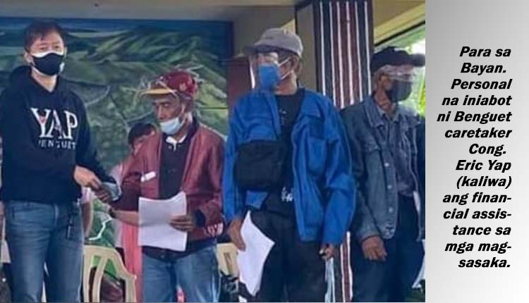 REP. YAP HINDI NAGPAPIGIL SA PANDEMYA SA PAGTULONG SA MAGSASAKA ...