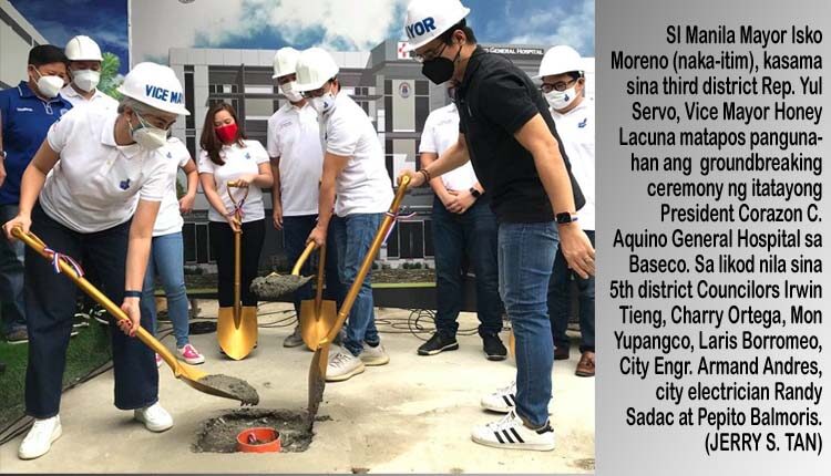 Pres. Corazon C. Aquino Health Center sa Baseco, magiging general ...