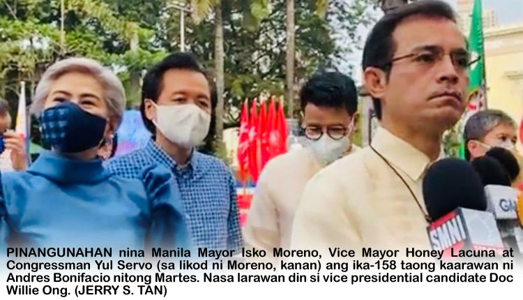 Isko, Honey at Yul nanguna sa selebrasyon ng ika-158 taong kapanganakan ...