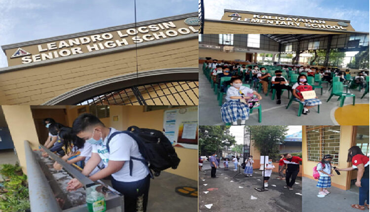 Face to face classes na sa Kaligayahan Elementary School at Leandro ...
