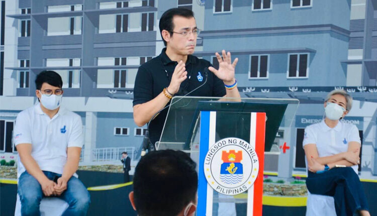 Konstruksyon ng Pres. Corazon Aquino Health Center bilang general ...