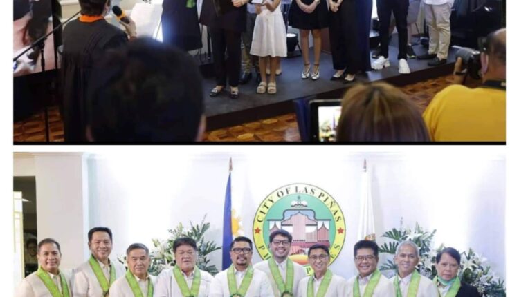 MAG-INANG AGUILAR, NANUMPA BILANG MAYOR AT VICE-MAYOR NG LAS PINAS ... MAG-INANG AGUILAR, NANUMPA BILANG MAYOR AT VICE-MAYOR NG LAS PINAS ...
