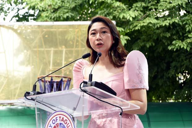 Taguig Mayor Lani Cayetano nanumpa sa tungkulin sa Taguig City | Police ...