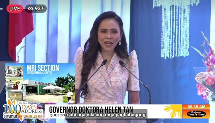 First 100 days ni Gob. Doktora Helen Tan: Tumutugon na mga serbisyo ...