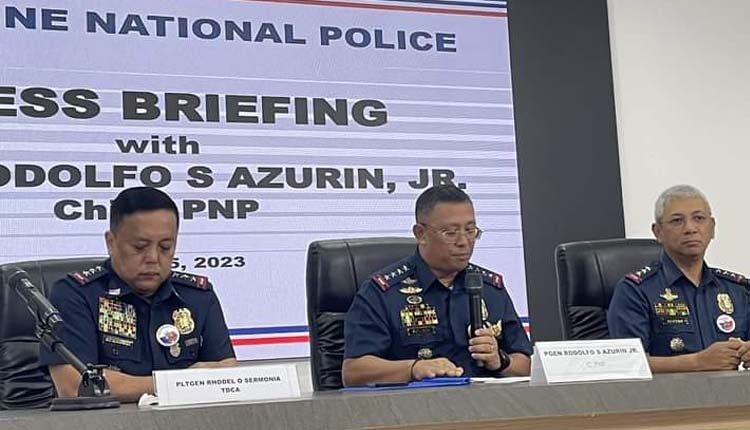 Command group ng PNP kabilang si PNP Chief Azurin, nagsumite na ng ...