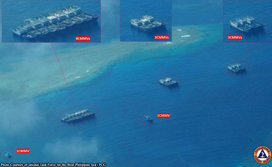 Sabina shoal, pinalibutan ng 26 Chinese maritime militia | Police Files ...