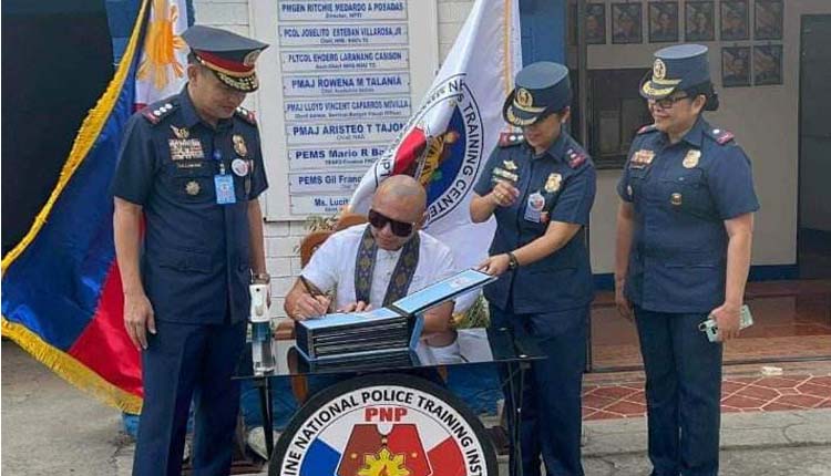 Rep. Teves, pinaunlakan ang PNP-Training Institute graduation | Police ...