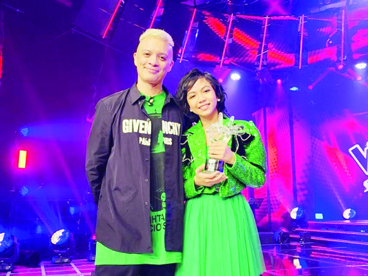 SHANE BERNABE NI COACH BAMBOO, TINANGHAL BILANG “THE VOICE KIDS” SEASON ...