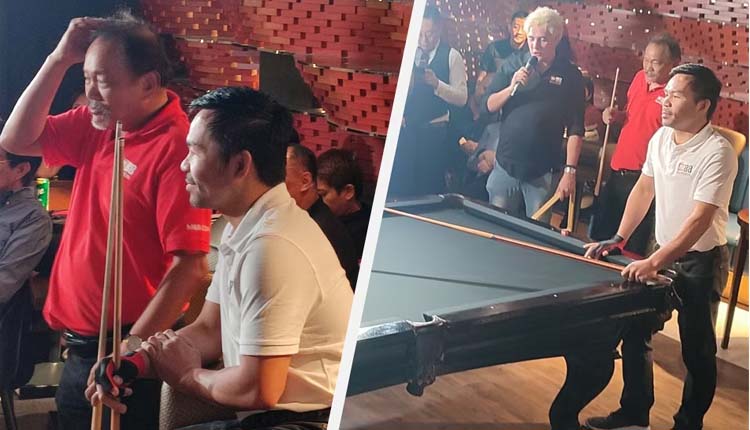 Pacquiao at Bata Reyes nagharap sa billiard match | Police Files! Tonite
