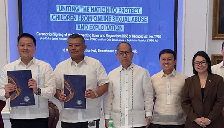 IRR ng anti-online sexual abuse/ exploitation of children, anti-child sexual abuse or ...