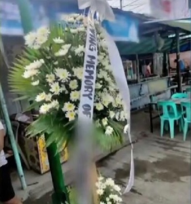 ‘Di nakabayad ng utang pinadalhan ng bulaklak ng patay at ataul ng ...