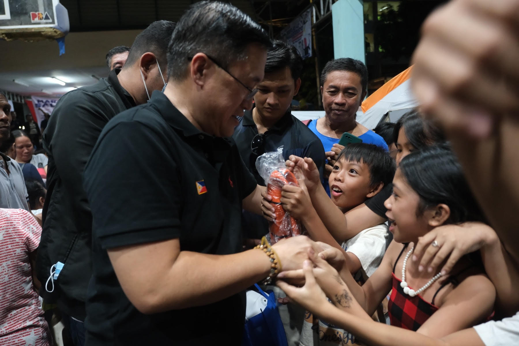 Davao City fire victims tinulungan ni Bong Go | Police Files! Tonite