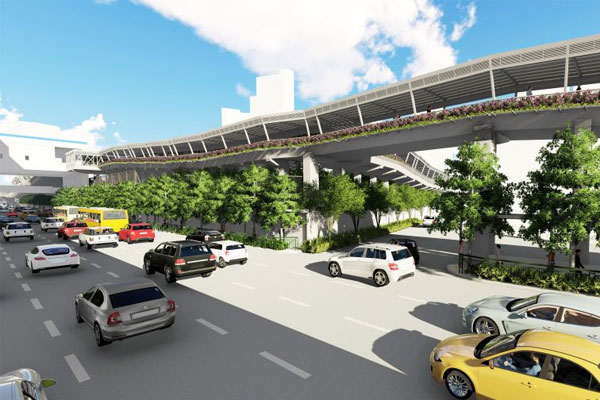 DOTr plano maglagay ng elevated walkways sa EDSA | Police Files! Tonite