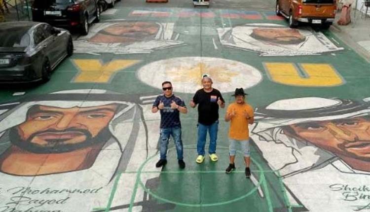 Artwork ng mukha ng UAE royalties, atraksyon ngayon sa Lope De Vega ...