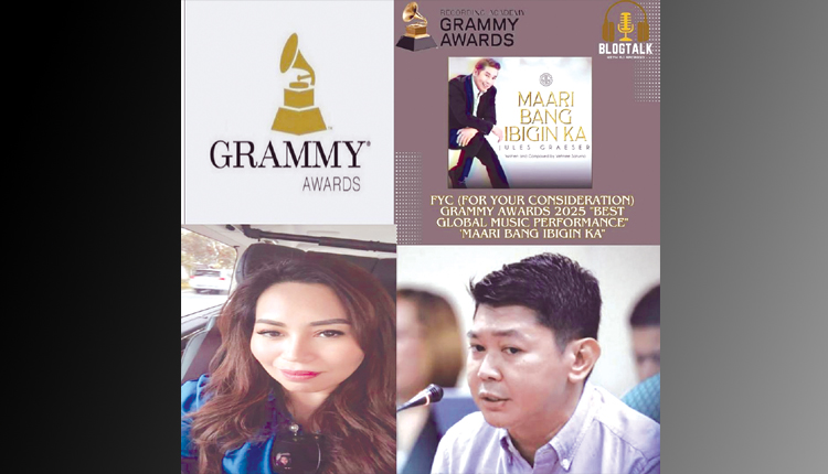 Pinoy International Singer Jules Graeser Napaiyak Sa Grammy Awards ...