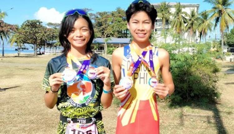 Dimayuga, Tan nakamit ang U-15 titles sa Nat’l Age Group Triathlon ...