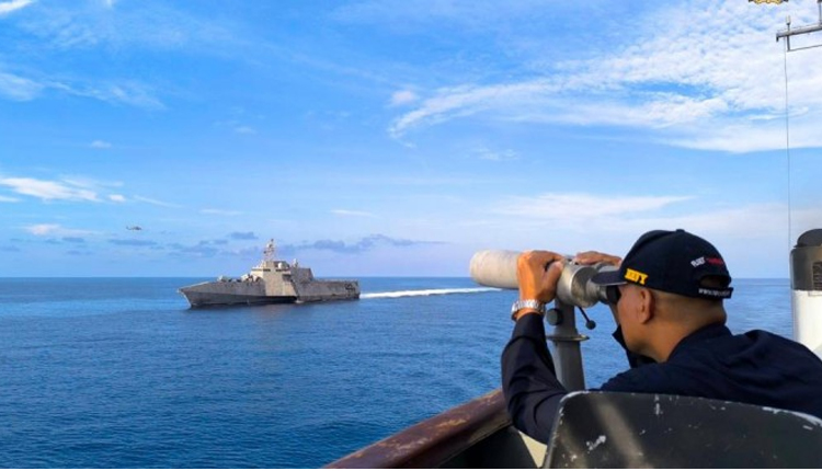 AFP at US navy nagsagawa ng 2-day maritime activity sa WPS | Police ...