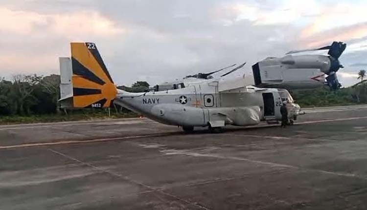 US Navy Aircraft nag emergency landing sa Balesin Island ng Polilio, Quezon | Police Files! Tonite