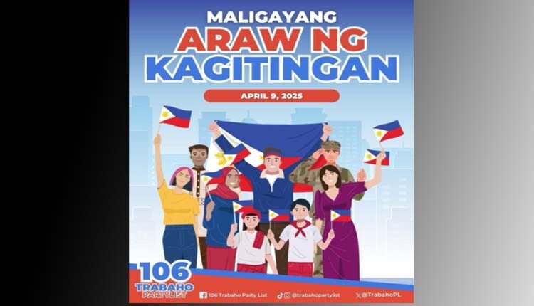 TRABAHO Partylist, pinarangalan ang mga manggagawang Pilipino sa Araw ...