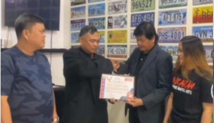 GILAS RECOGNITION AWARD PORMAL NANG IGINAWAD KAY SIKARAN RAVEN TANAY ...