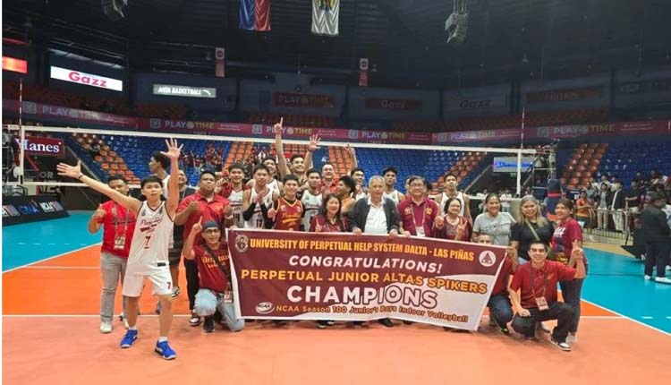 Perpetual Help nakamit ang 13th NCAA boys volleyball title | Police ...