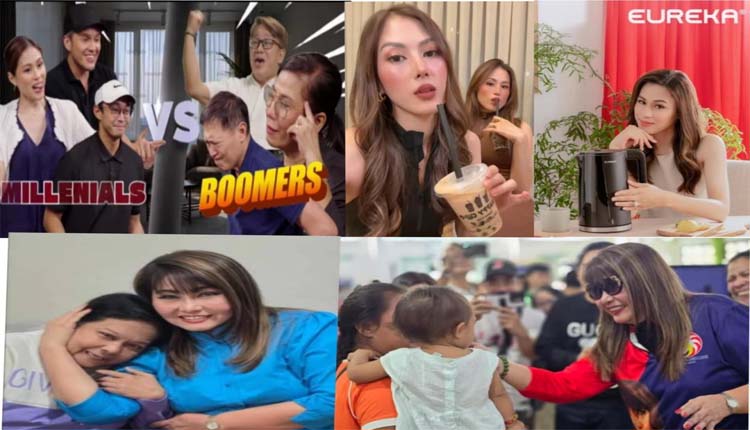 Pamilya Gonzaga At Soriano Patok Sa Tiktok At Vlog; PCSO Director Imelda Papin Big Angel Nina ...