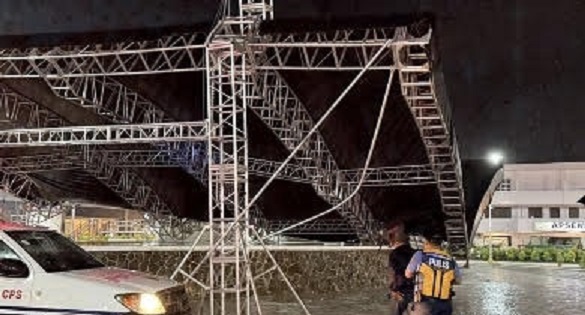 5 estudyante sugatan sa bumagsak na bubong sa Peñarada Park | Police ...
