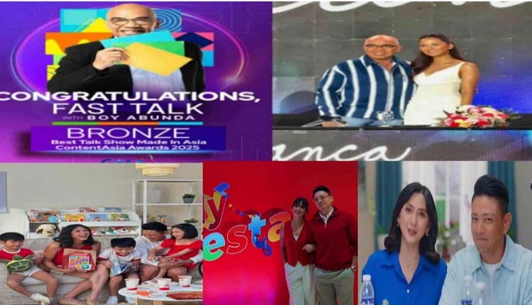 "FAST TALK" Ni Kuya Boy Abunda Kinilala At Pinarangalan Ng Mga Local At ...