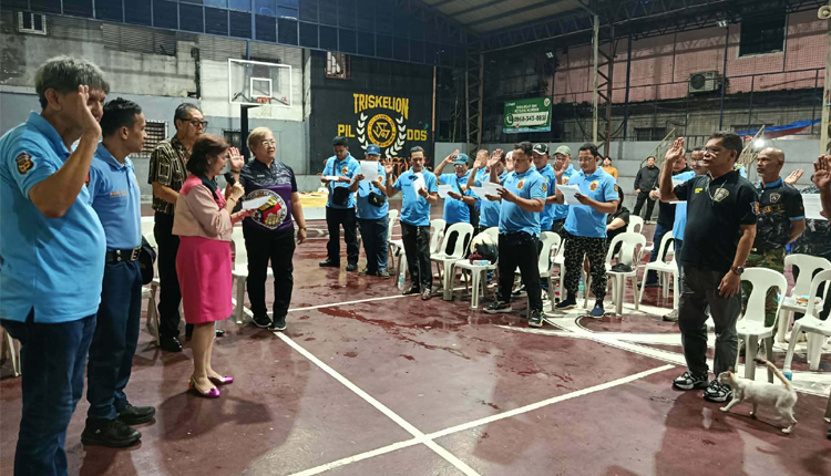 PNP-TASK FORCE MULTIPLIER ANTI-CRIME, NANUMPA KAY PASAY CITY MAYOR EMI ...