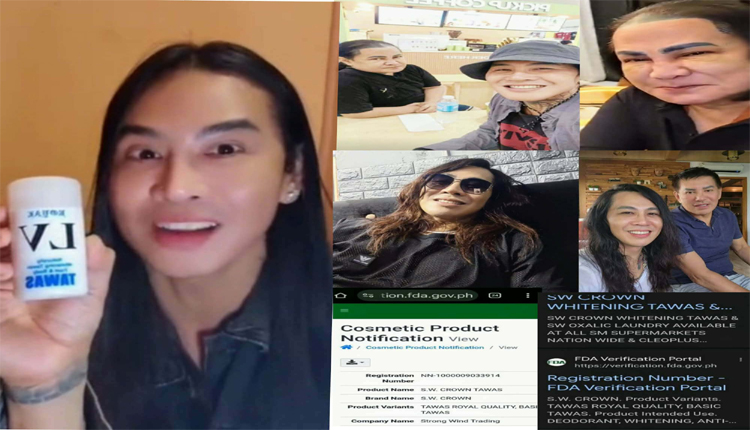 Victor Martin Soriano And Celebrity Endorser Harold Montano's Of SW ...