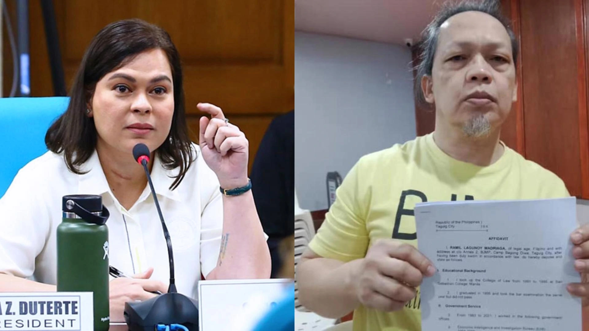 Law firm, kinuwestiyon ang pag-deny ni VP Sara sa koneksyon kay ...