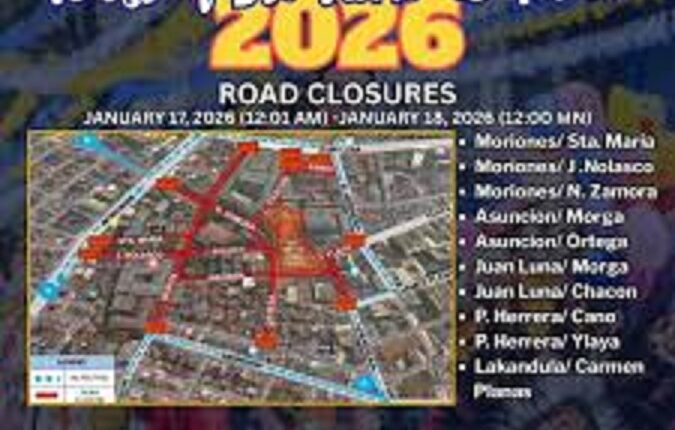 Kapistahan ng Sto. Niño de Tondo ilang kalsada isasara | Police Files ...