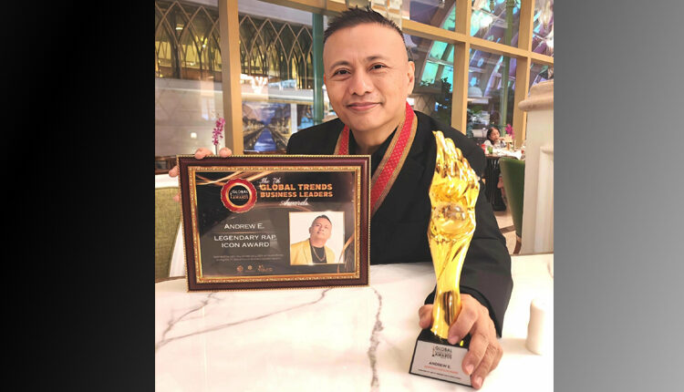 Andrew E, Legendary Rap Icon, tuloy ang pagtulong sa mga rapper ...