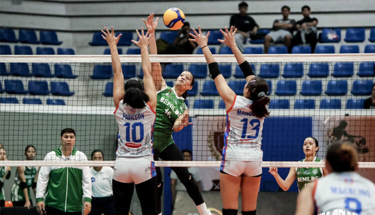Benilde, Arellano wagi sa NCAA women's volleyball | Police Files! Tonite