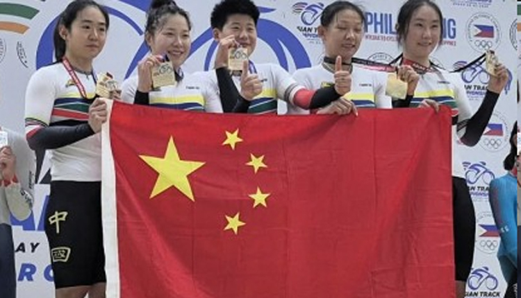 China nakamit ang 5 gold medals sa Asian track cycling championships ...